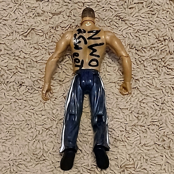 WWE | Toys | The Rock Nwo Spray Painted Wwe Wrestling Figure | Poshmark